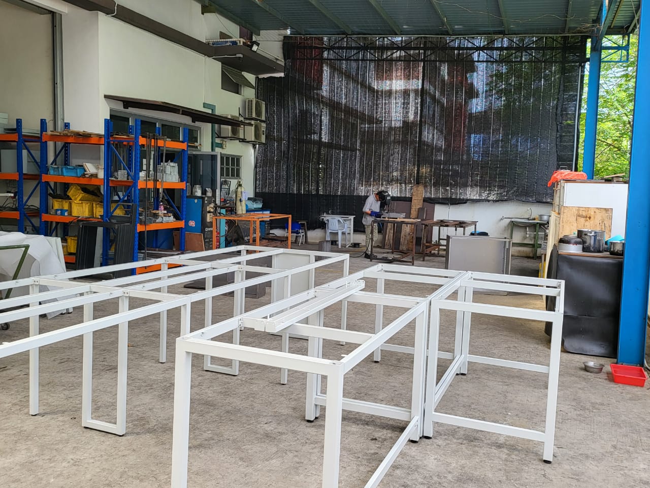 Industrial Workbench - Lumbersteel